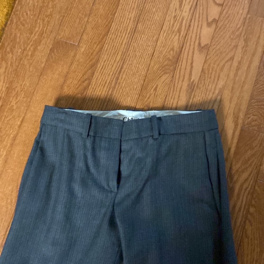 Chloe High Rise Wide Leg Slacks - Gem